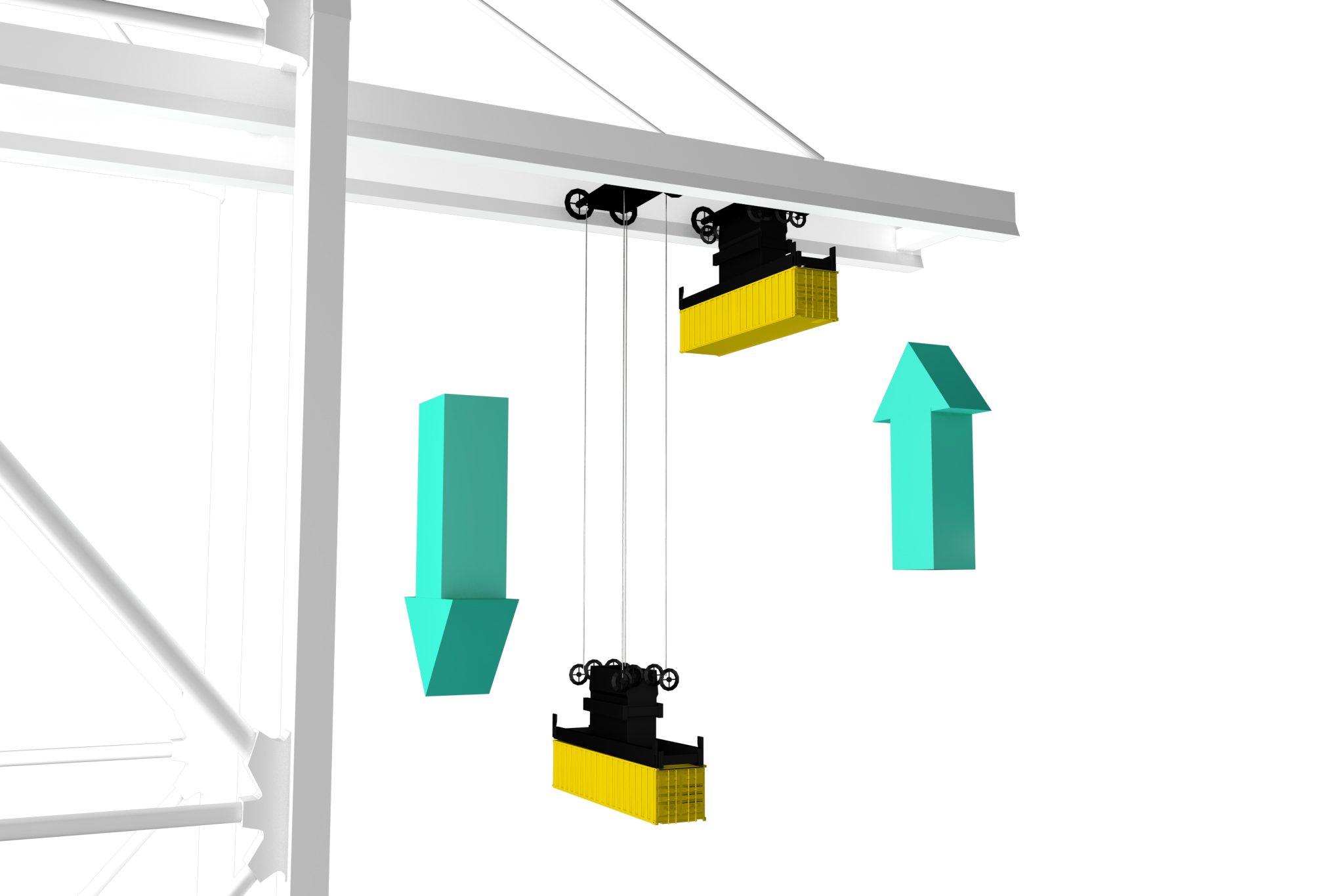 STS Transfer Line - System for quay cranes